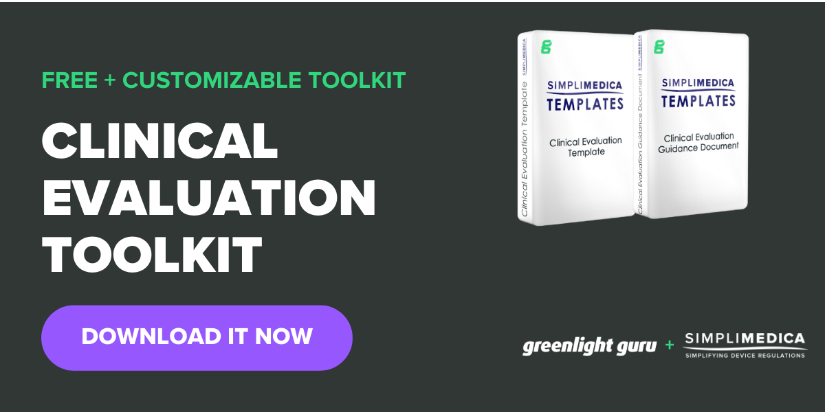 Clinical Evaluation Toolkit | Greenlight Guru + Simplimedica